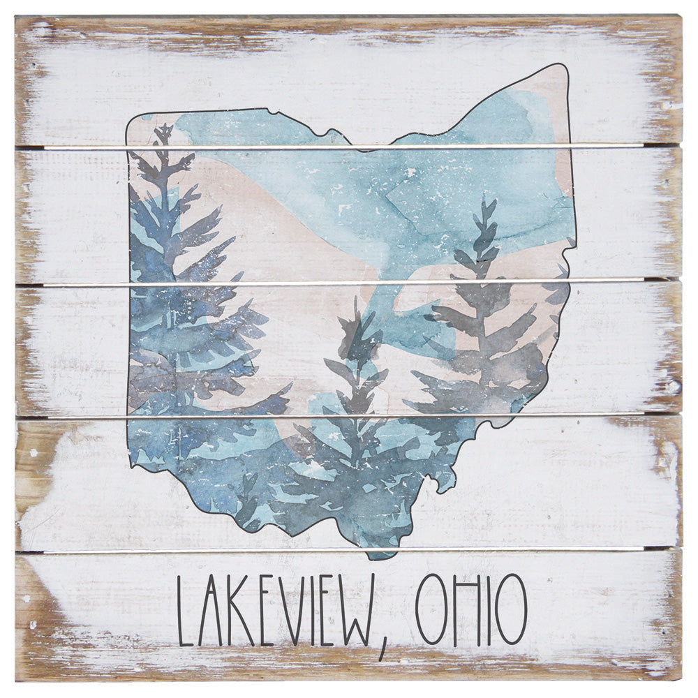 Woods State Location LOC STA 8" – Sincere Surroundings