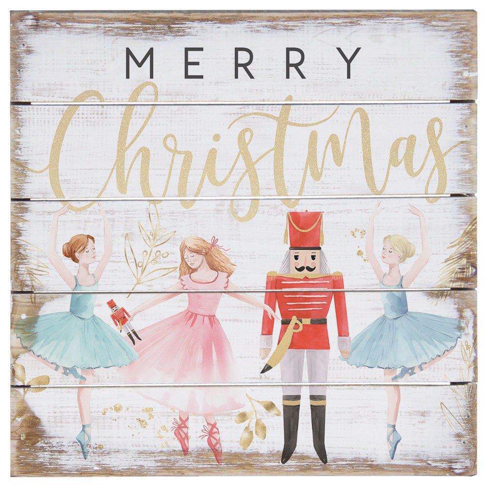 Merry Christmas Nutcracker 8" – Sincere Surroundings