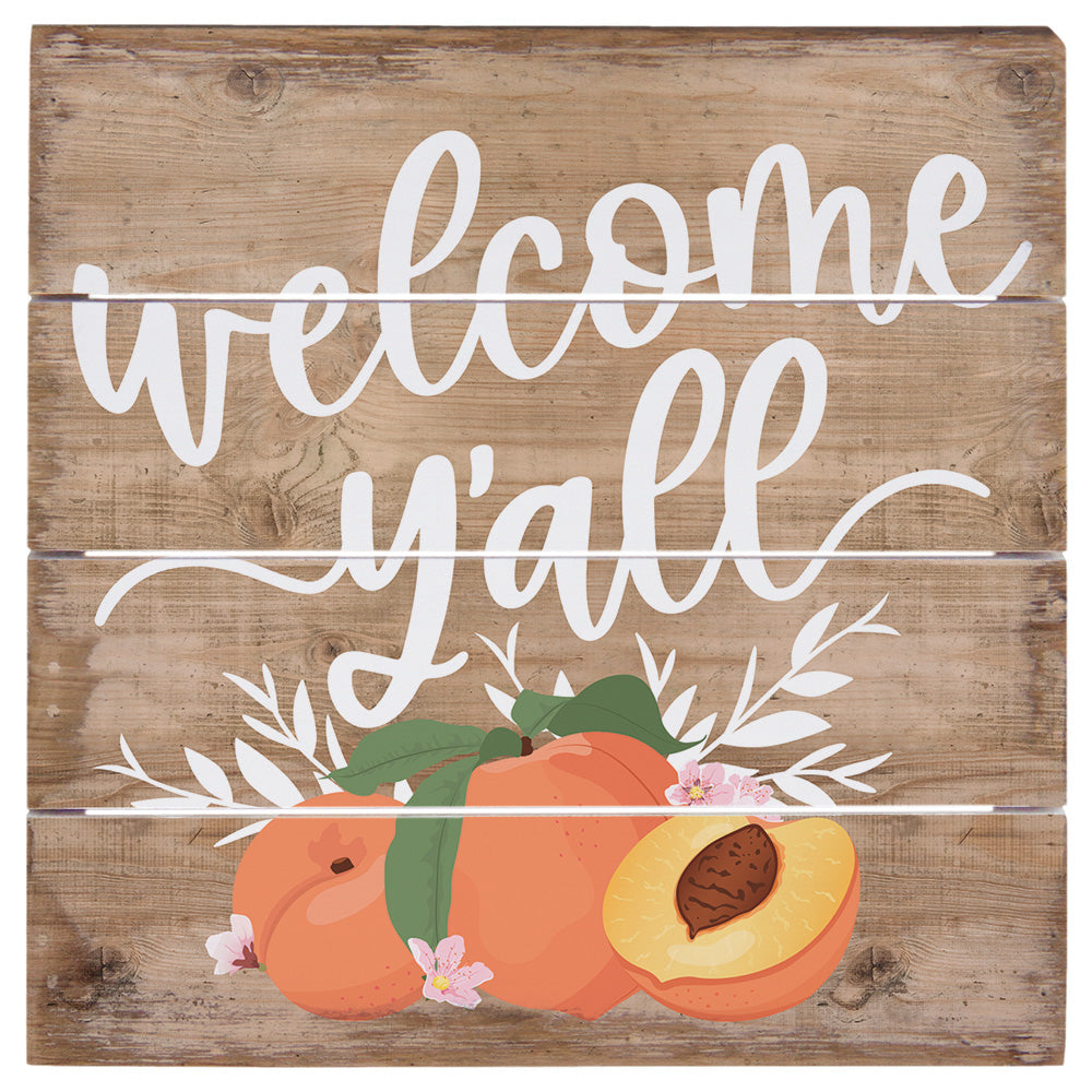 Welcome Peaches 6" – Sincere Surroundings