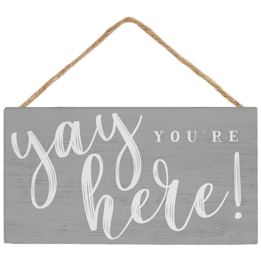 Yay You're Here – Sincere Surroundings