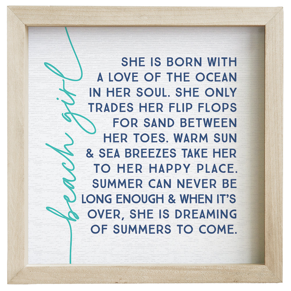 Beach Girl – Sincere Surroundings