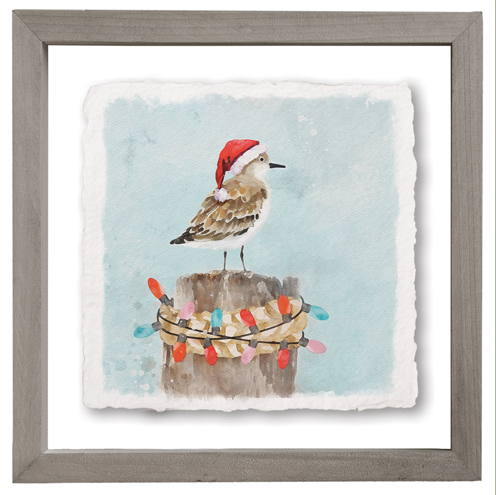 Christmas Sandpiper Post – Sincere Surroundings