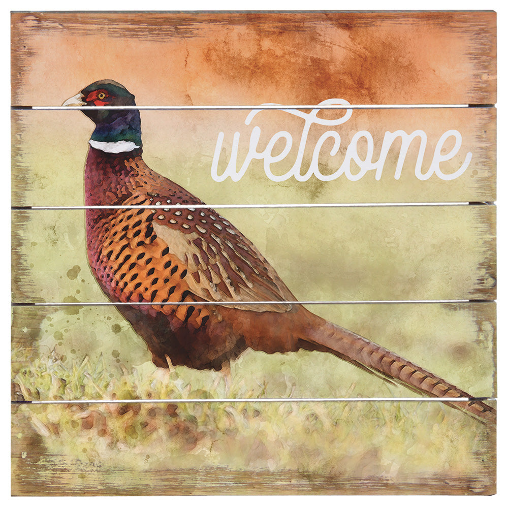 Welcome Pheasant 8" – Sincere Surroundings