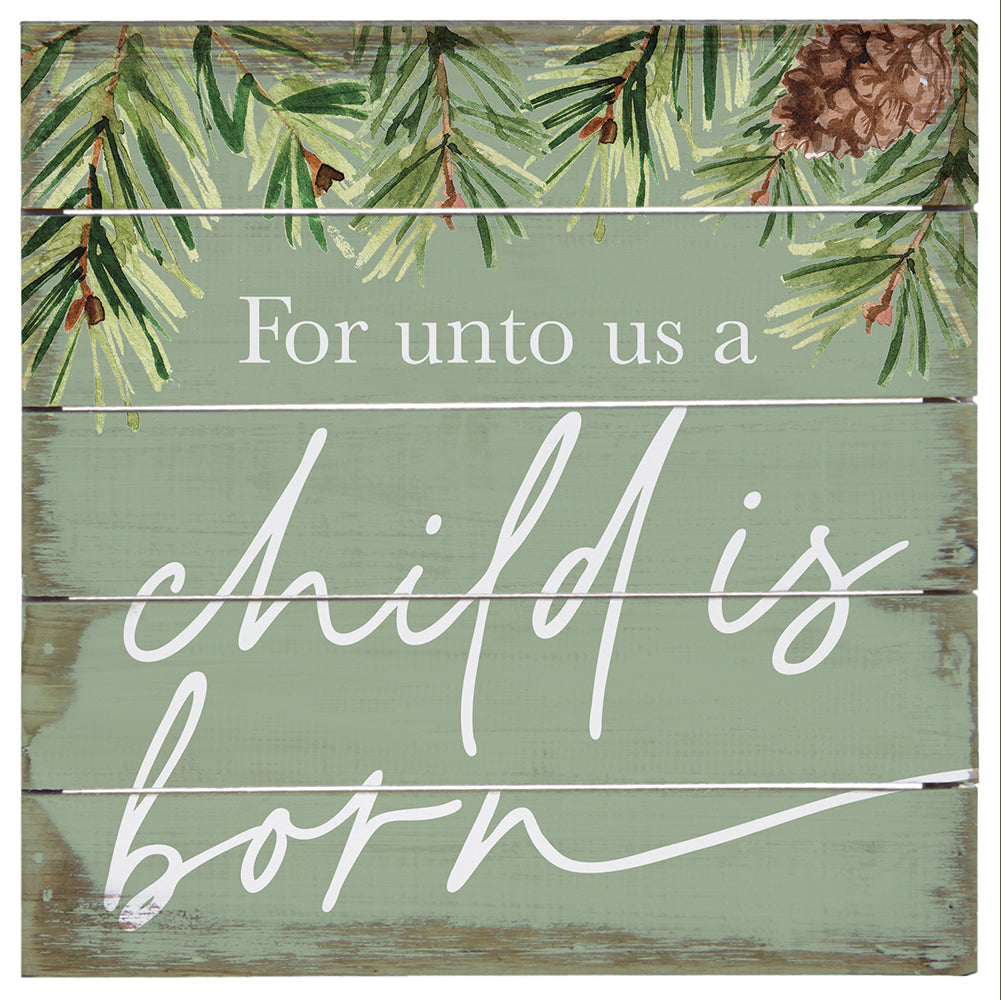 Child Born Green 8" – Sincere Surroundings