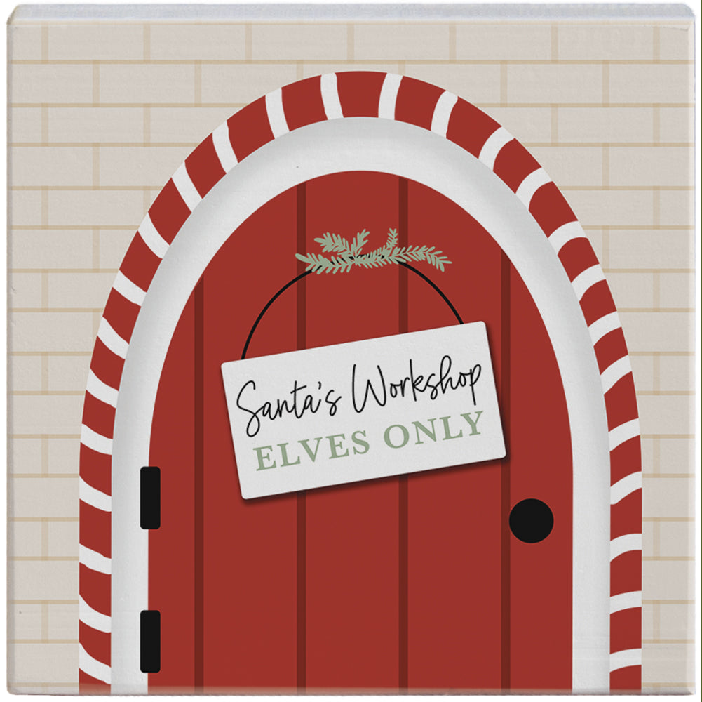 Santa's Workshop Door – Sincere Surroundings