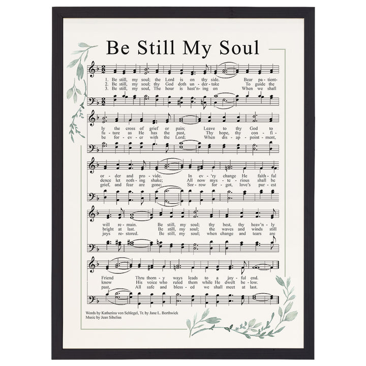 Be Still Soul Hymn – Sincere Surroundings