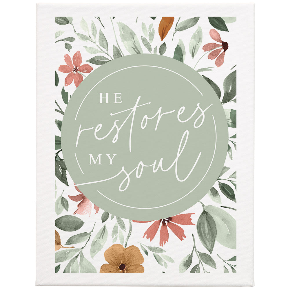 Restores Soul Leaves 9x12 – Sincere Surroundings